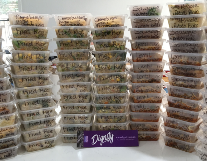 PCYC NSW & Dignity Team Up To Provide Food To Those In Need - Dignity